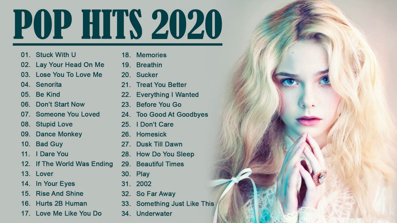Top Hits 2020 ♫เพลย์ลิสเพลงป๊อปที่ดีที่สุด 2020 ♫ใหม่ 40 เพลงยอดนิยม ...