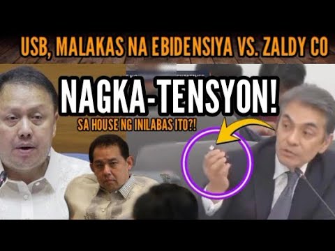 NAGKATENSYON! MALAKAS NA EBIDENSIYA (USB) VS ZALDY CO, INILABAS NI ...