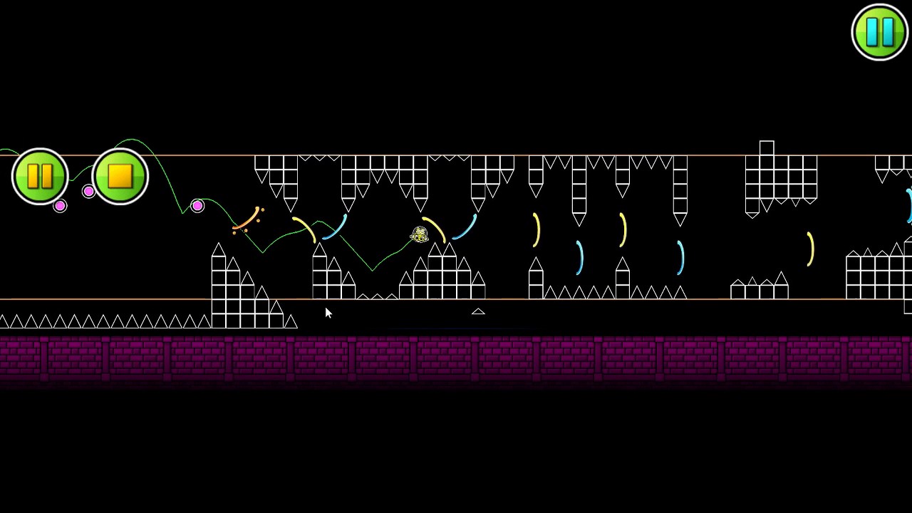 [Geometry Dash] Lunar Basics (Layout) Easy Demon??? - YouTube