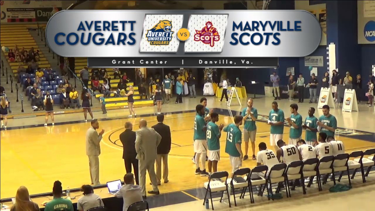 Averett men's basketball vs. Maryville - YouTube