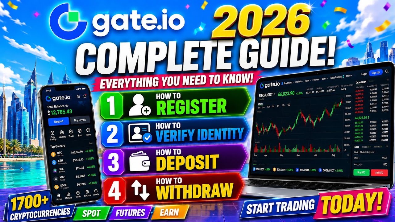 How to Create and Verify Your Gate.io Account on Mobile Full Guide ...