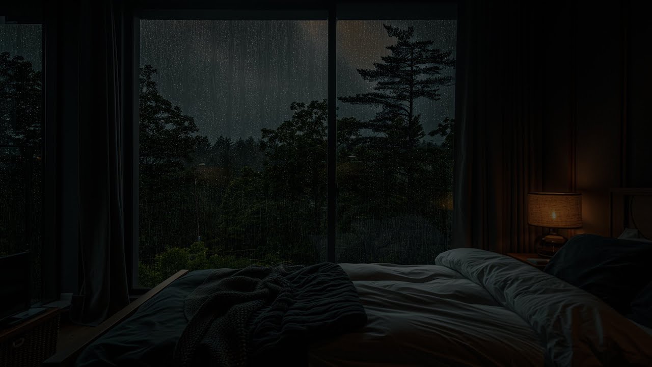 🌧️ Relaxing Rain Sounds for Sleep and Stress Relief | Rainforests Help ...