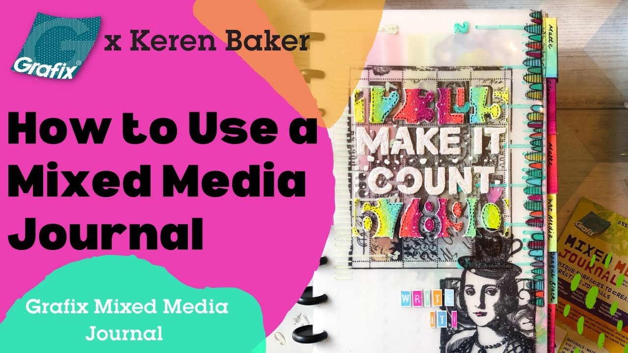 How to use a Mixed Media Journal - YouTube