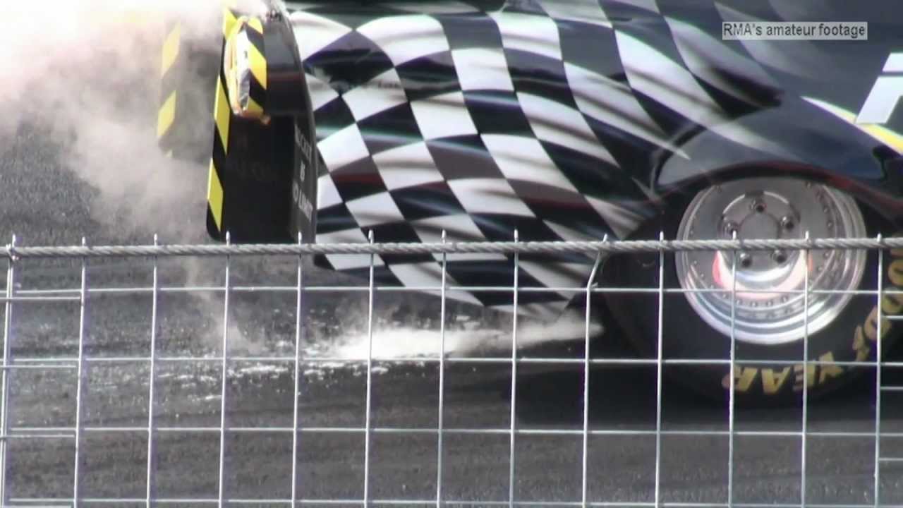 Drag Racing 2012 - Hydrogen Rocket Car on Sunday - NitrOlympX ...