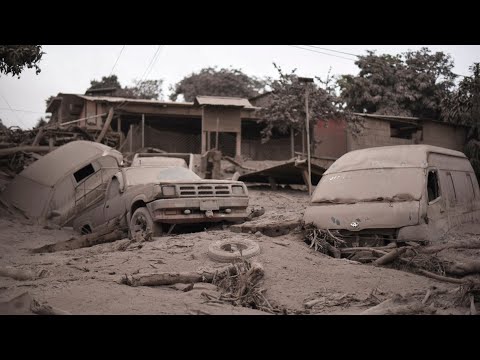 Volcanic ash floods cities | Second disaster - YouTube