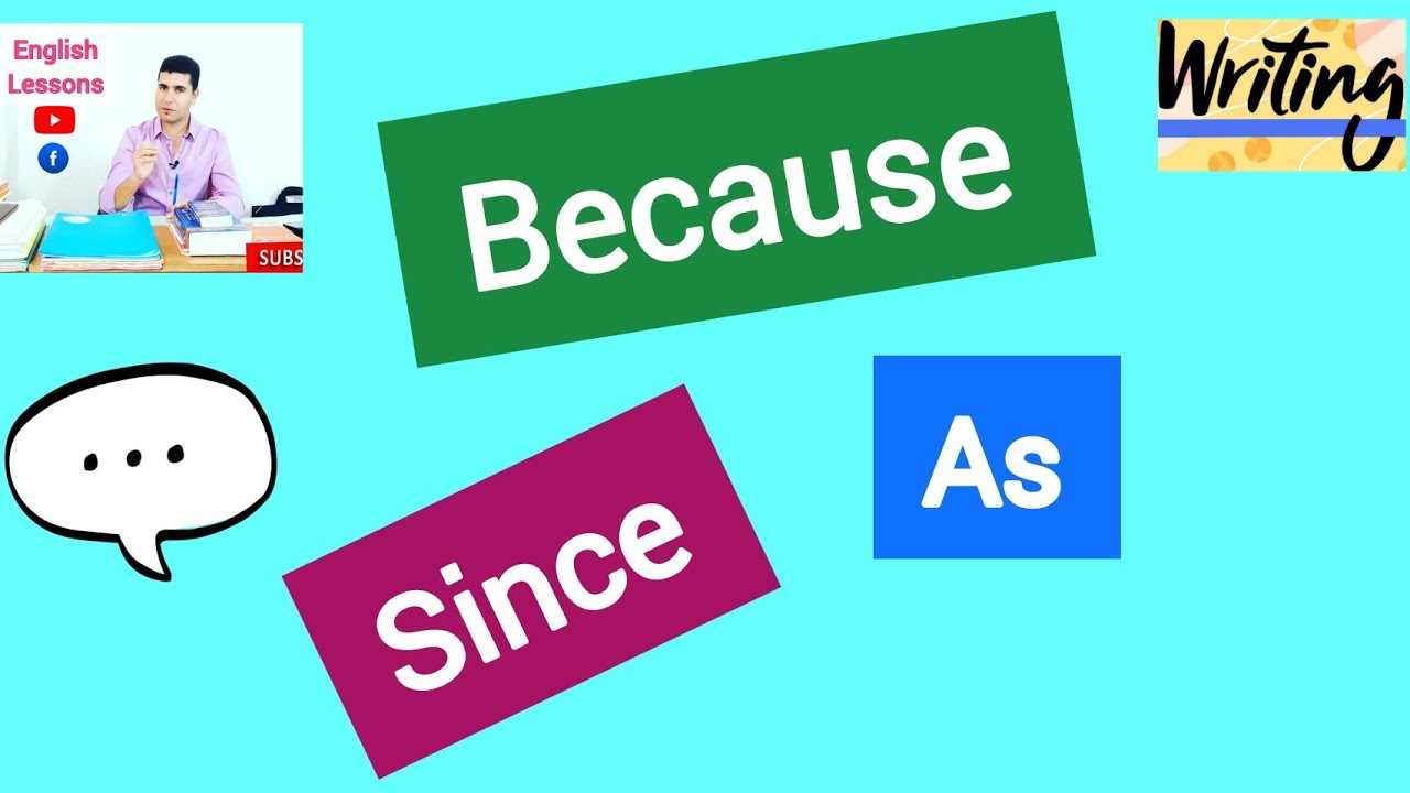 Because - Since - As | Expressing Cause & Effect - YouTube