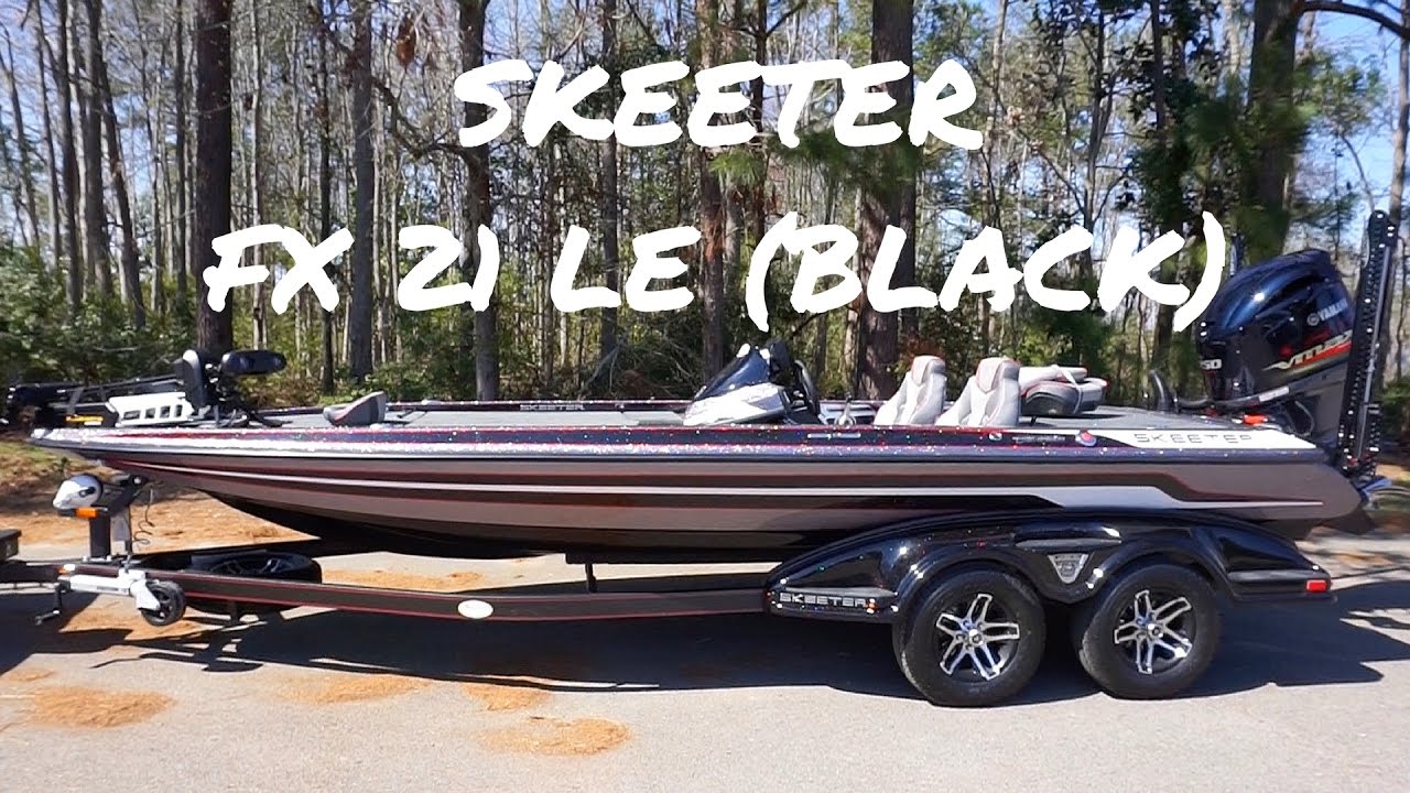 2017 SKEETER FX 21 LE BLACK | MINN KOTA ULTREX | HUMMINGBIRD HELIX 10 ...