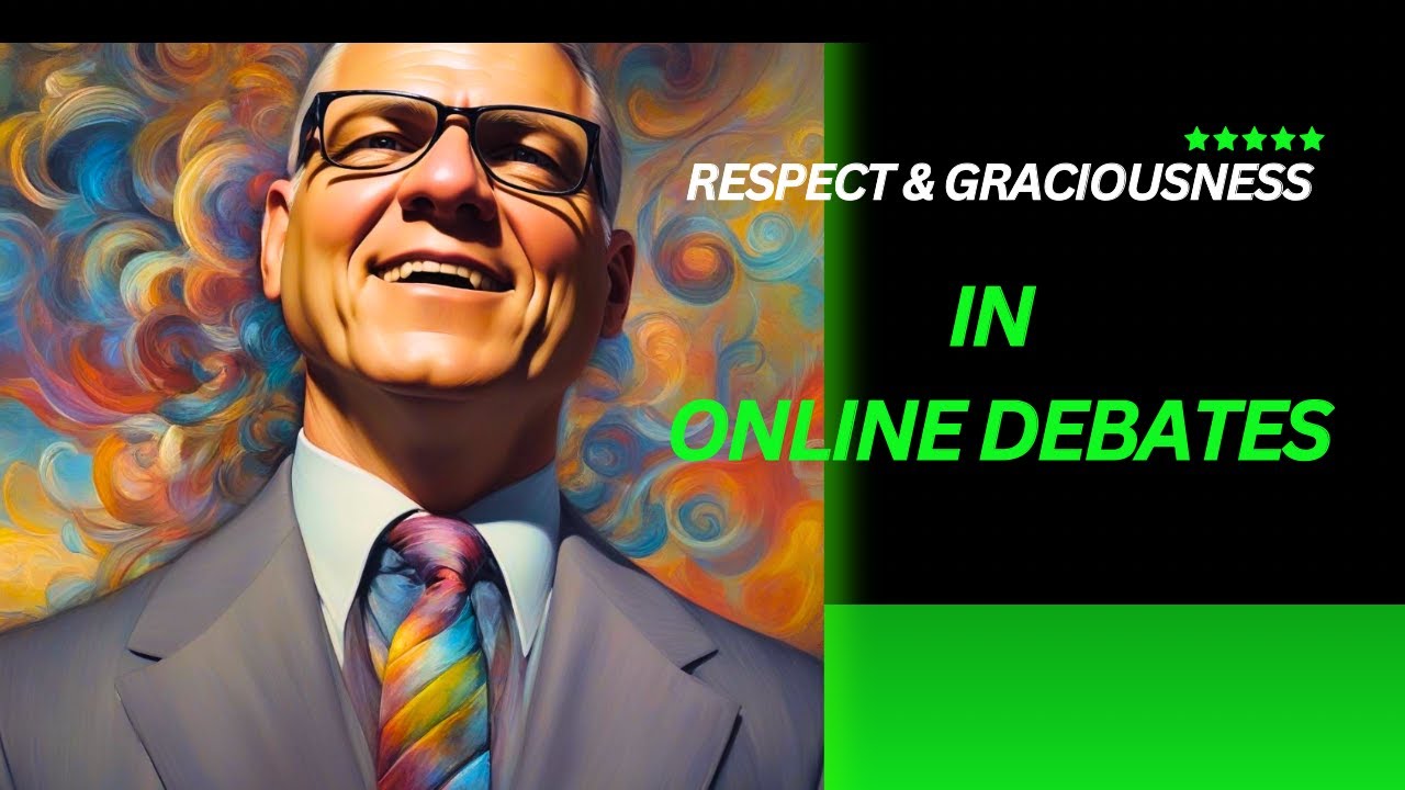 Respect and Graciousness in Online Debate - YouTube