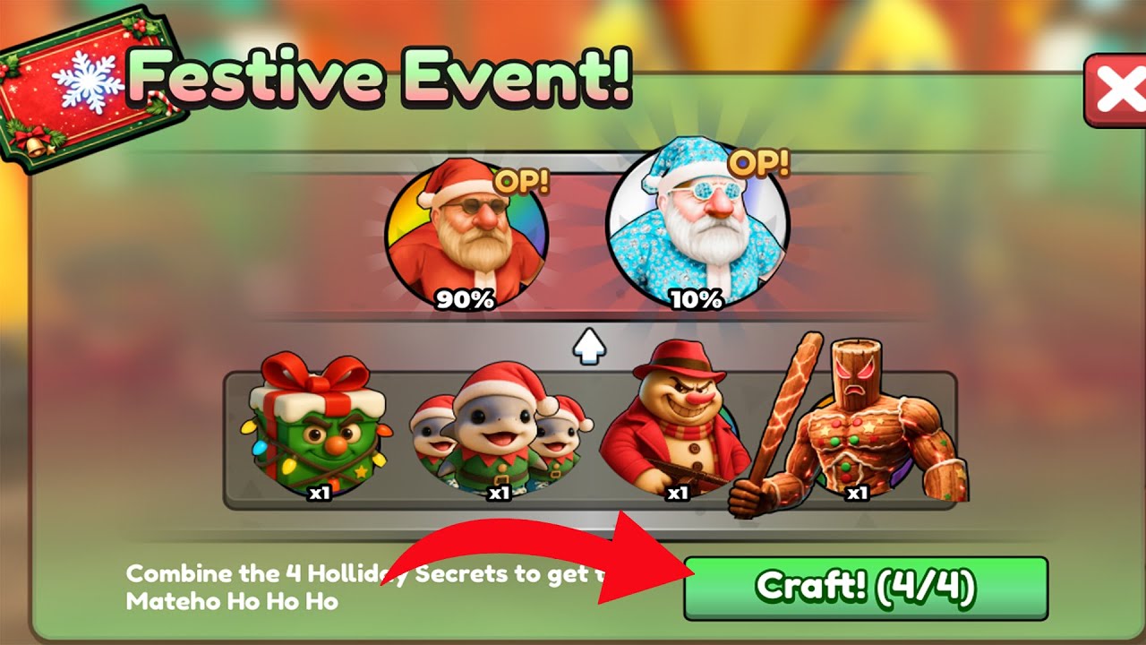 Brainrot Evolution All New Brainrots Unlocked - Ho Ho Ho Combinasion ...