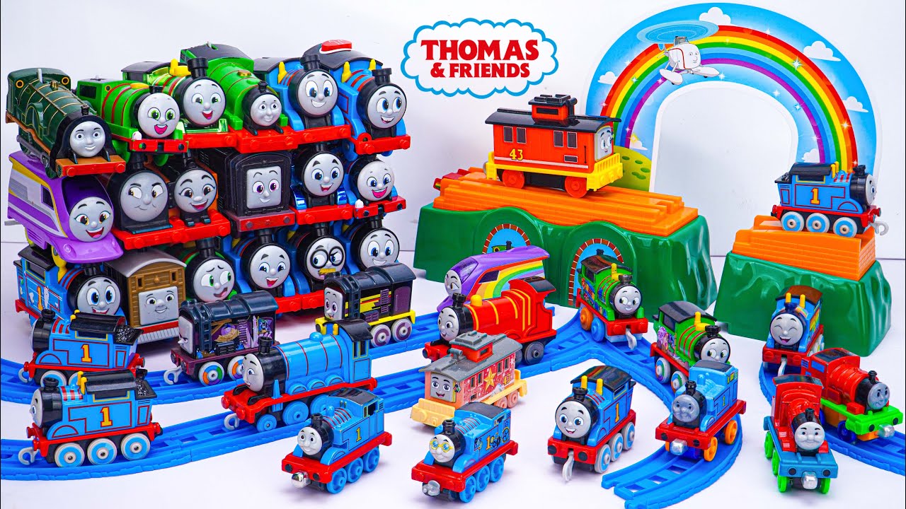 🚂💙 Thomas & Friends Track Toys Collection ASMR | Let’s Cross the Magic ...