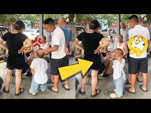 The dwarf got tickled while watching the fun—who on earth did it! #funny #comedy