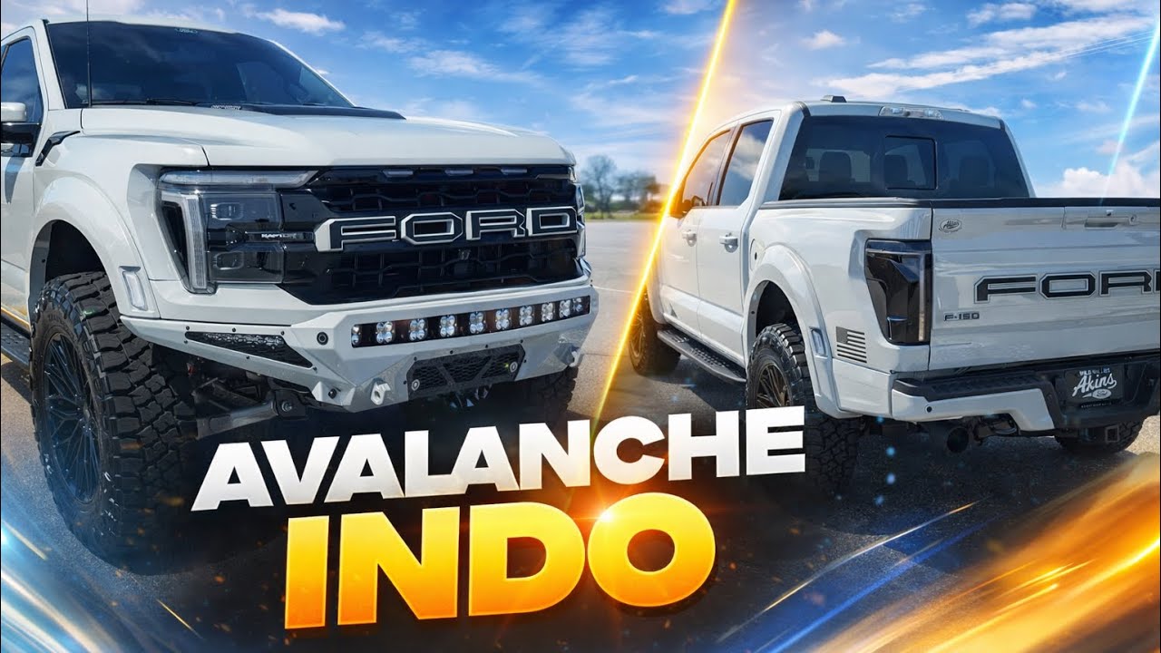 AVALANCHE 2026 Akins Ford Raptor INDO Edition Performance Truck REVIEW ...