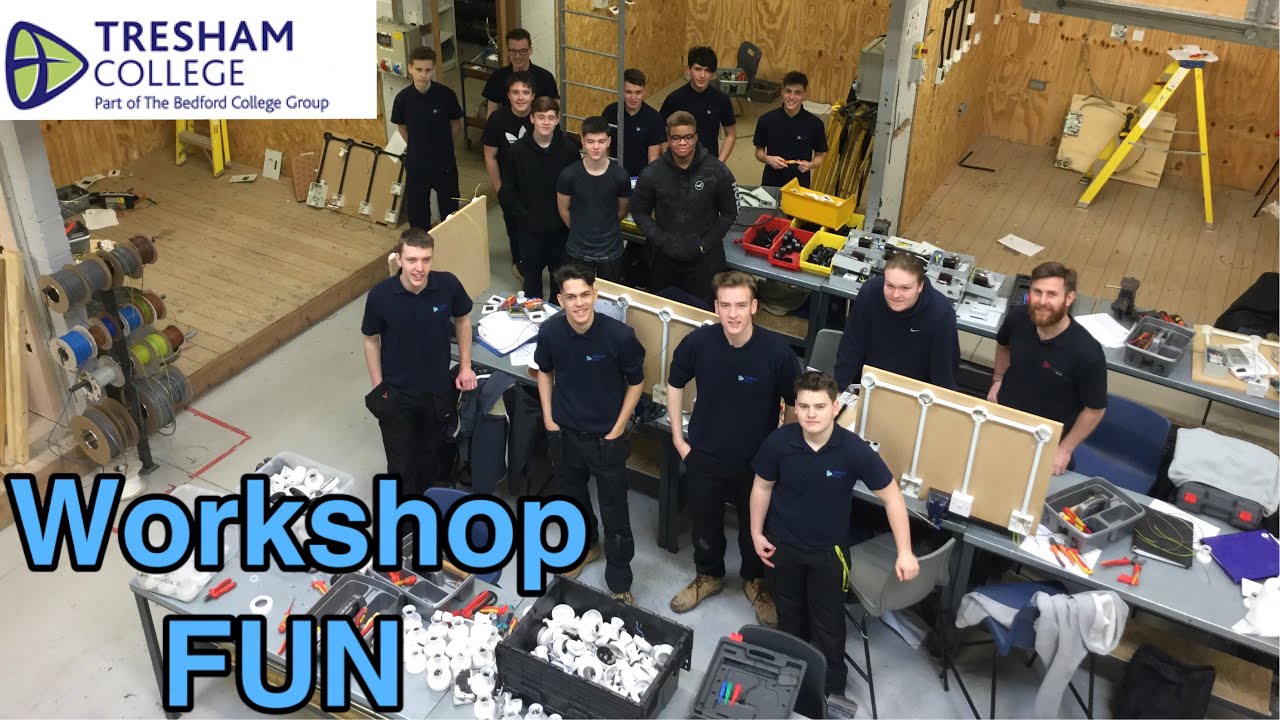 Learners Training in our Electrical Workshop To Become Electricians and ...