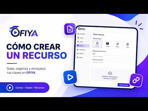 OFIYA - COMO CREAR UN RECURSO