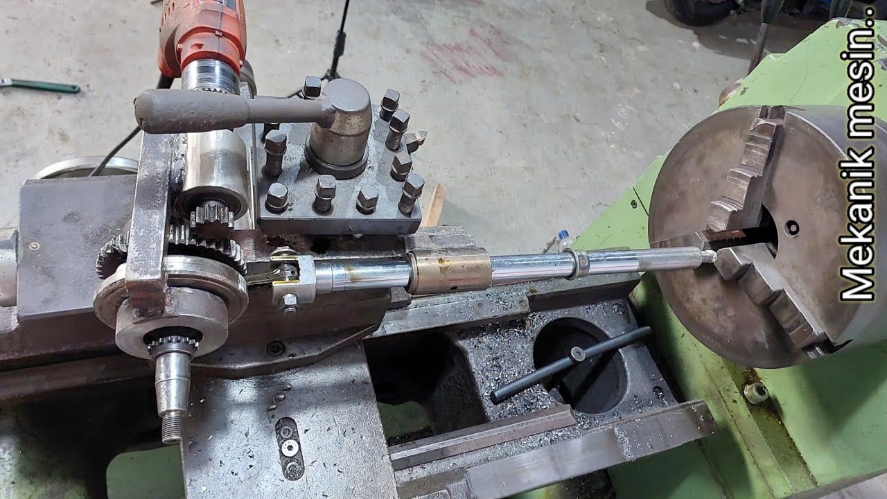 Don't forget this old technique!! Making a slotting machine rod with a ...