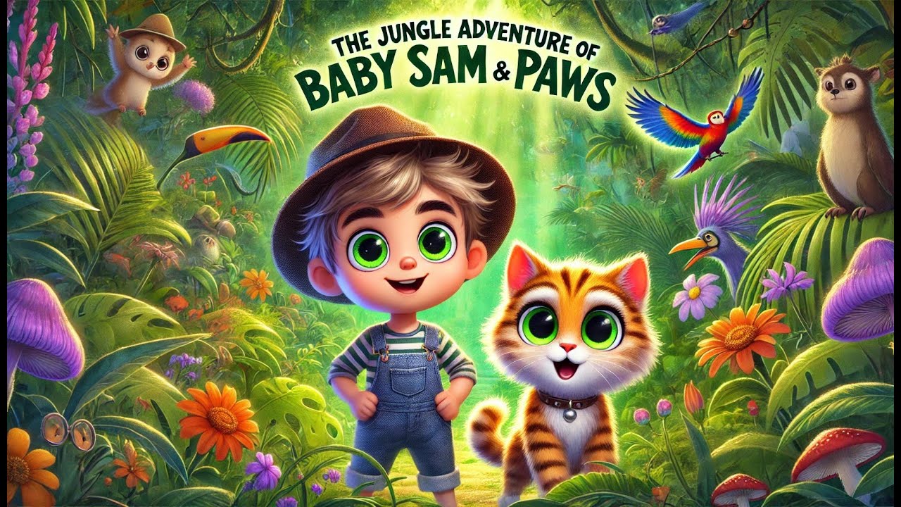 What Happens When Baby Sam and Paws Explore the Jungle - YouTube