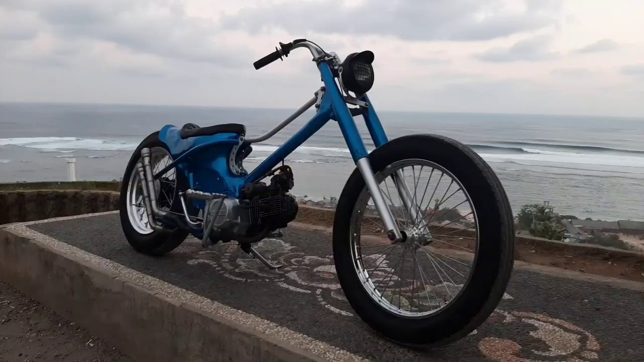 Chopper cub || streetcub indonesia || honda bebek - YouTube