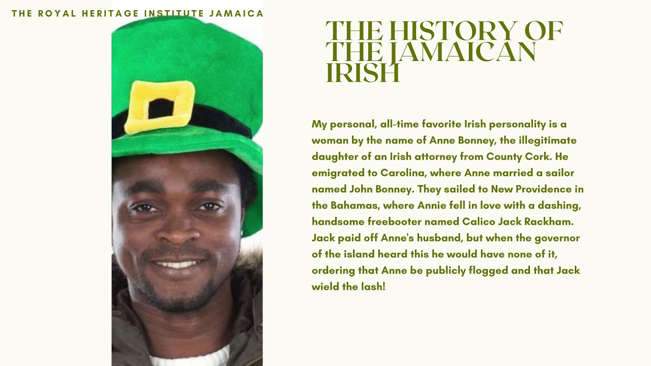 THE HISTORY OF THE JAMAICAN IRISH - YouTube