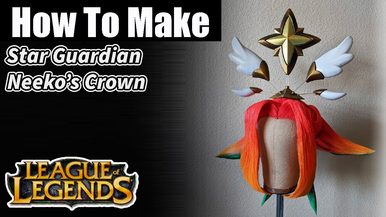 How to make Star Guardian Neeko's Crown from the game League of Legends ...
