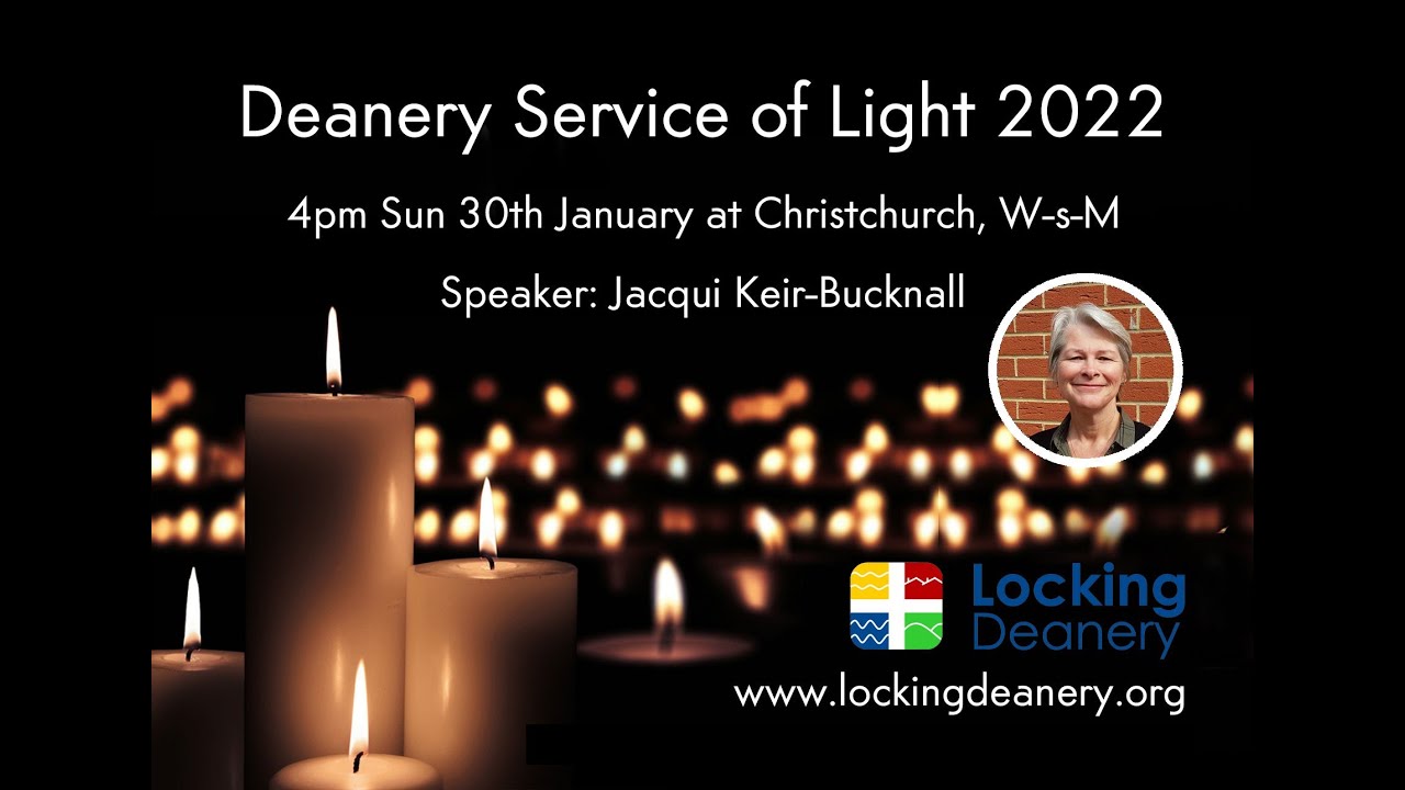 Deanery Service of Light 30th January 2022 @ 4pm - YouTube