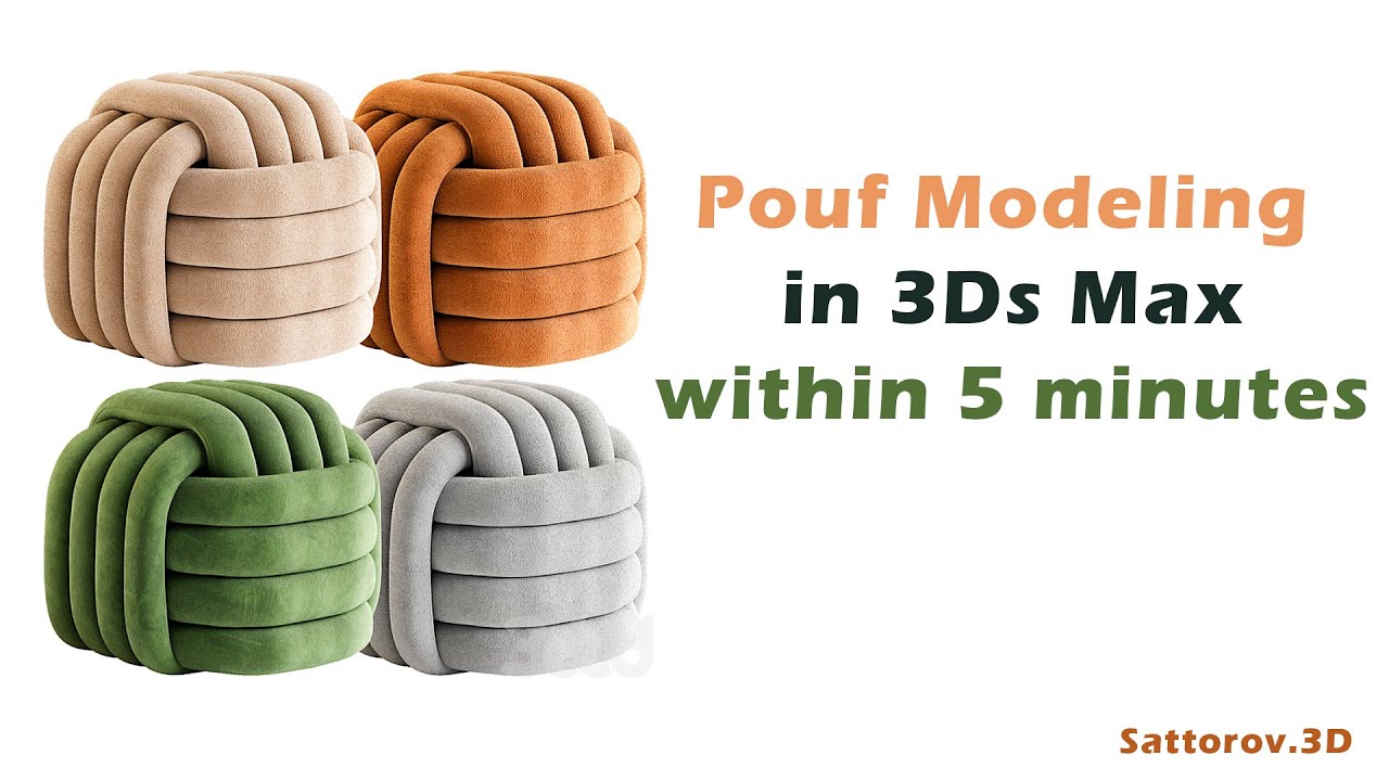 pof modeling rectangular #3dsmax #3dmodeling #photoshop - YouTube