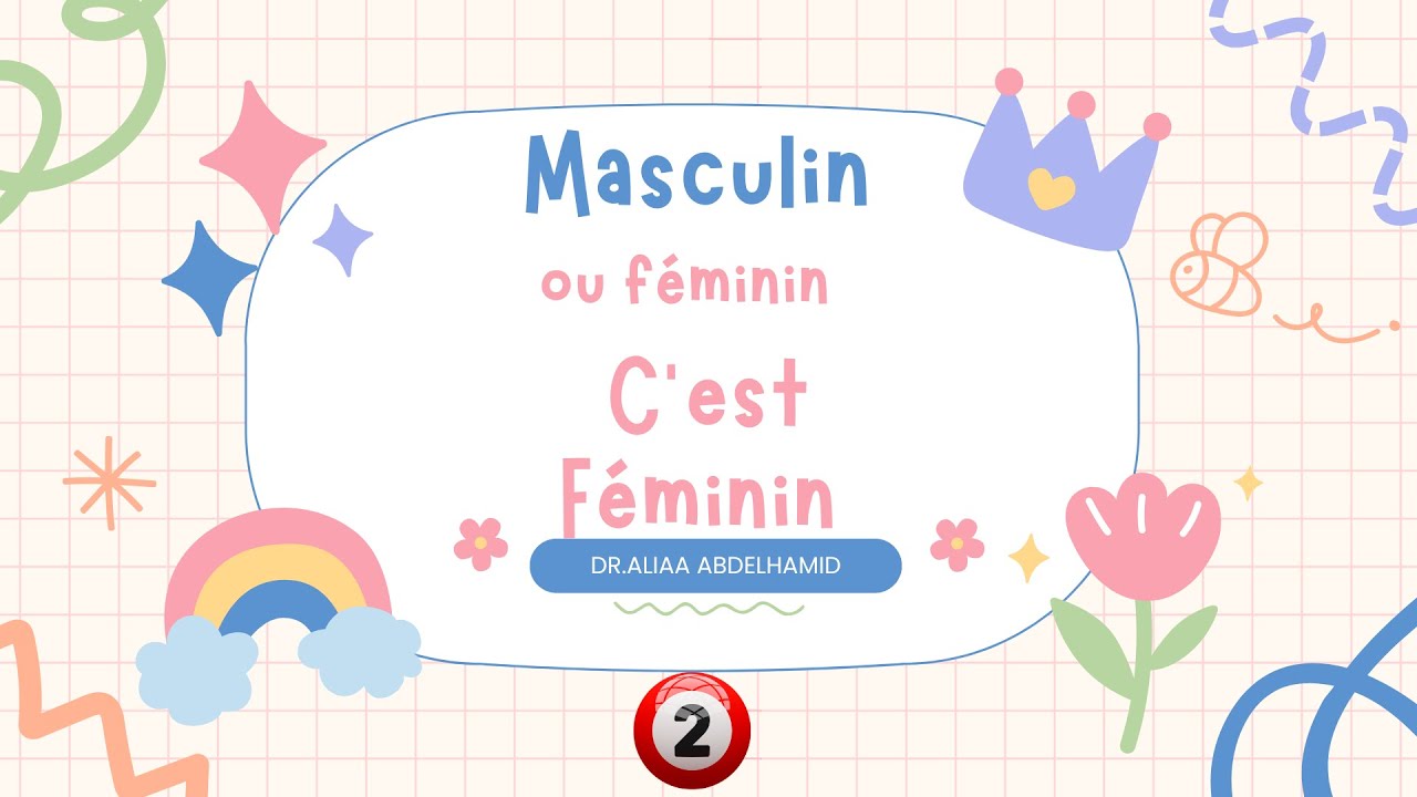 Masculin ou féminin : C'est féminin - YouTube