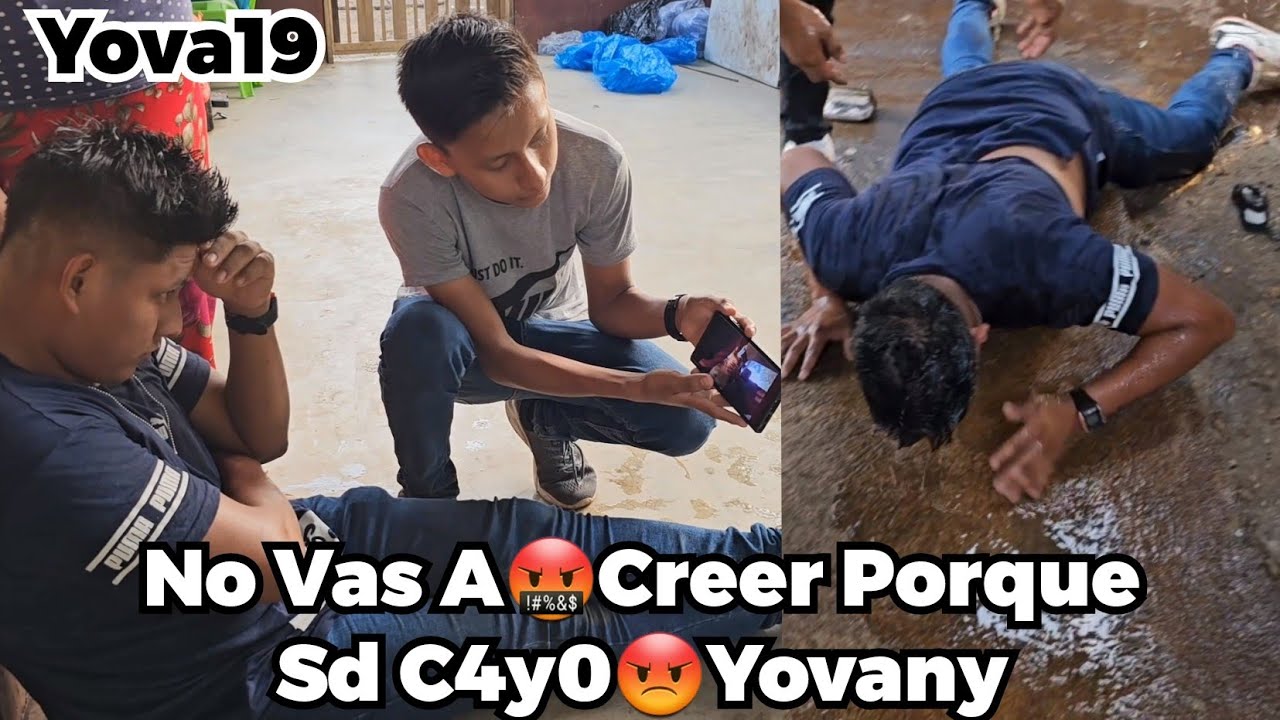 No Vas A Creer La😱Reaccion De Yova Al Saber Qje Era Broma/Yova Sufr3 Un ...