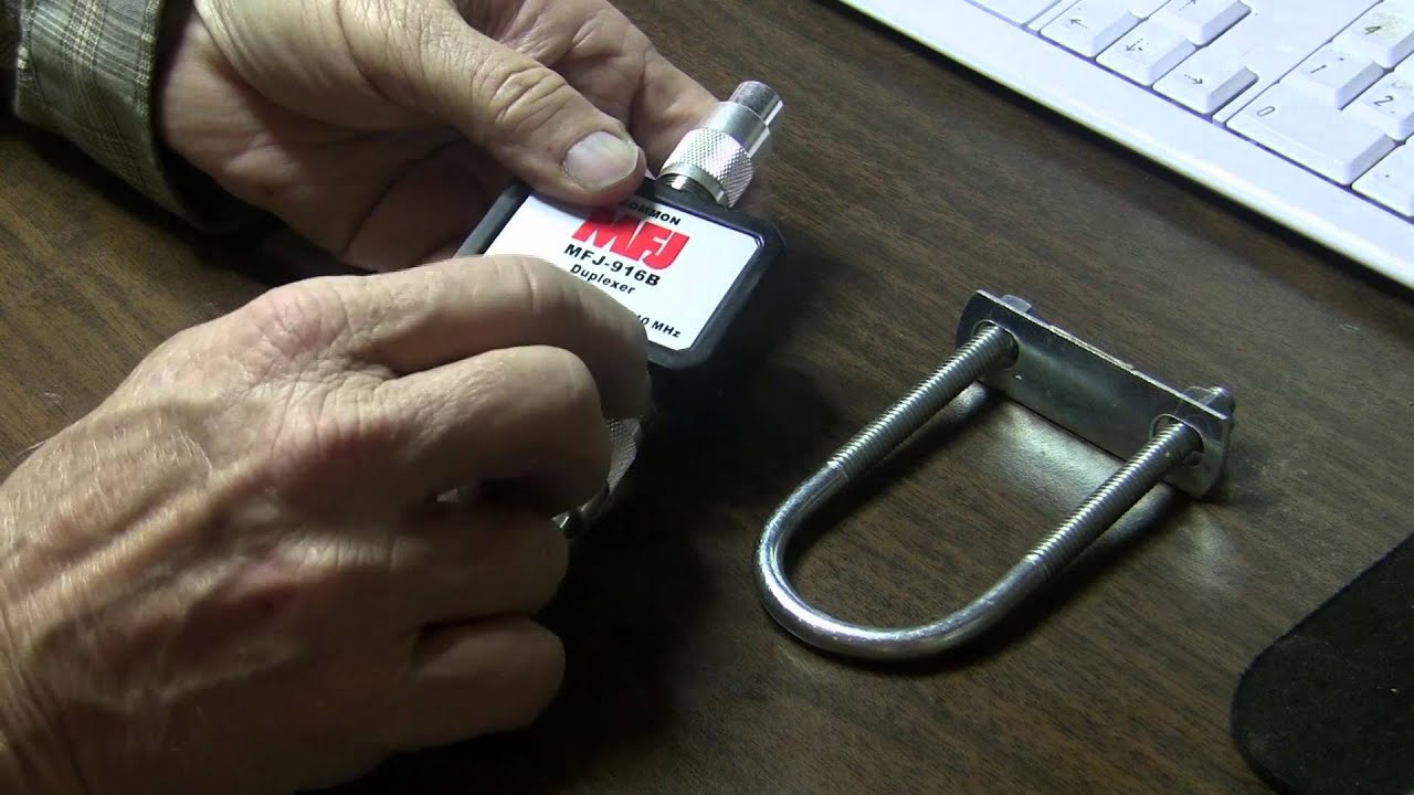 MFJ 916B Duplexer - YouTube