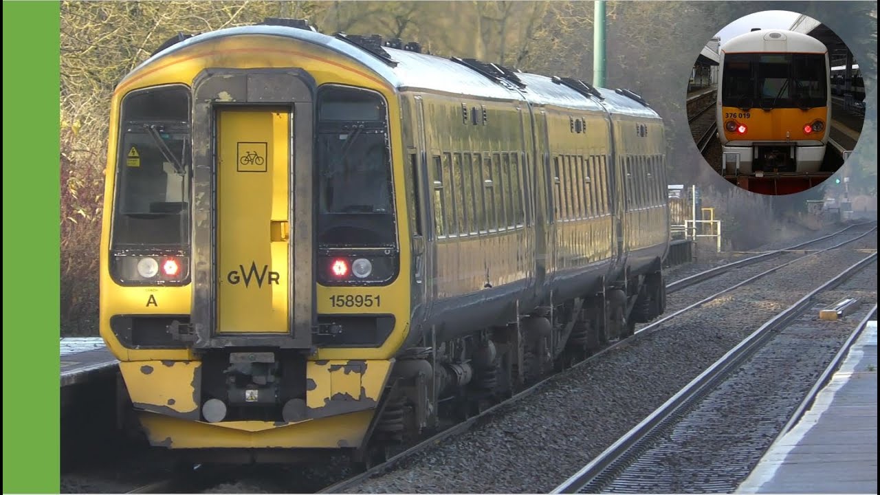 Trains at Bradford on Avon - YouTube