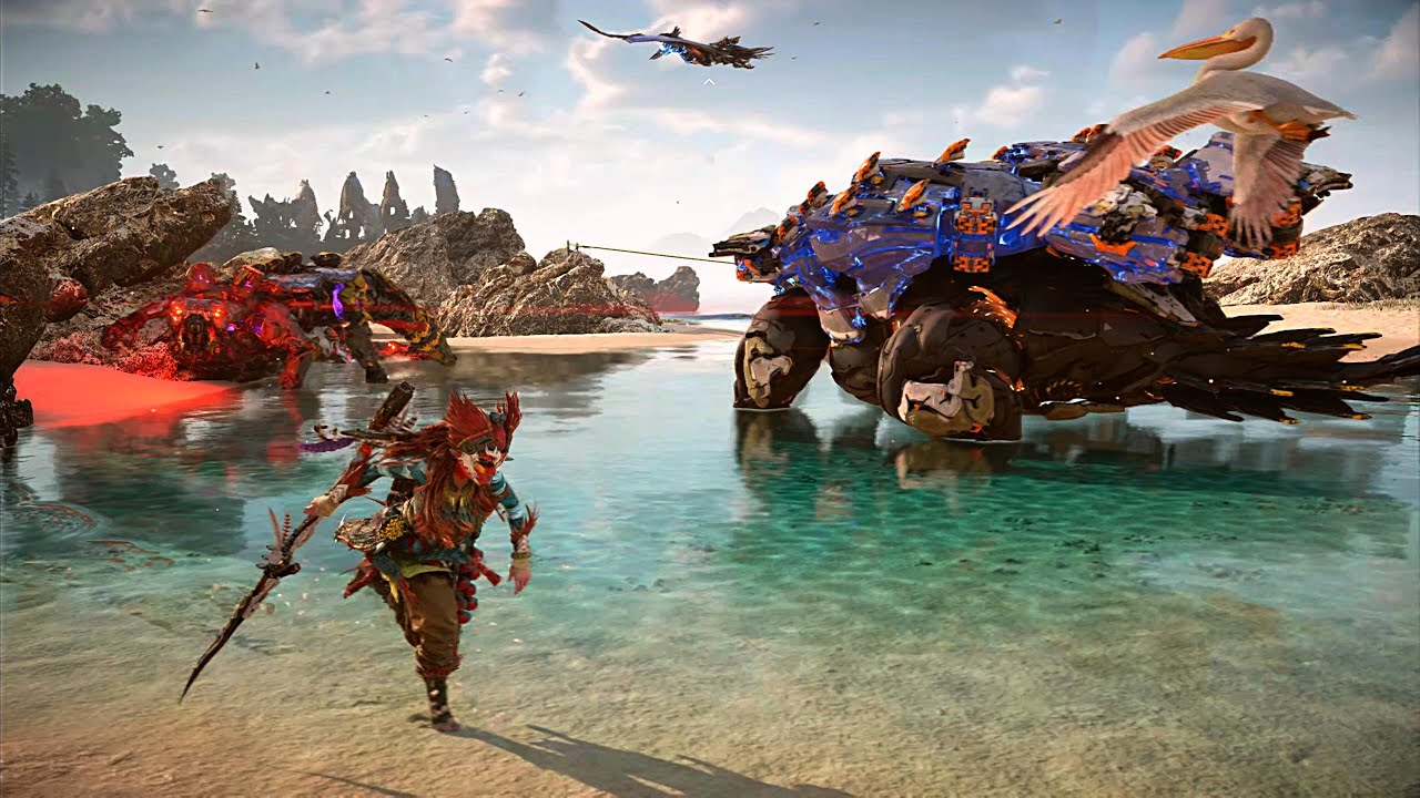 Snapmaw VS Apex Snapmaw But Shellsnapper Steals The Show | Horizon ...