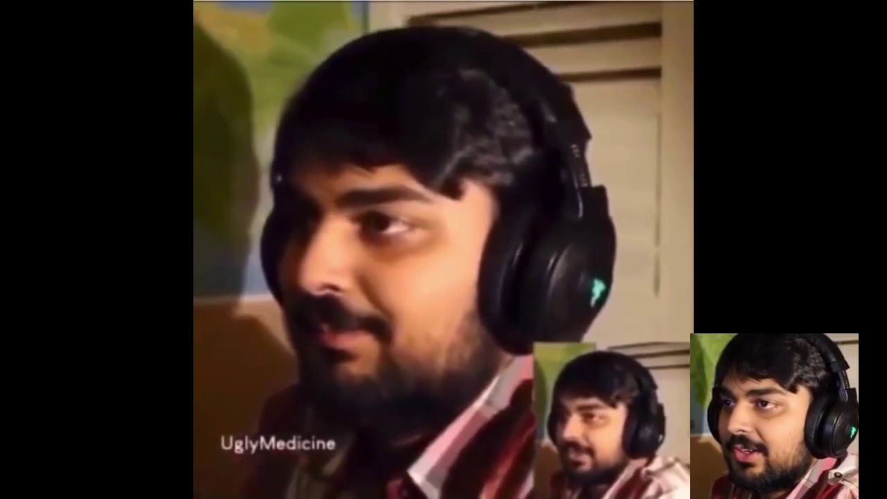Mutahar laughing at himself - YouTube