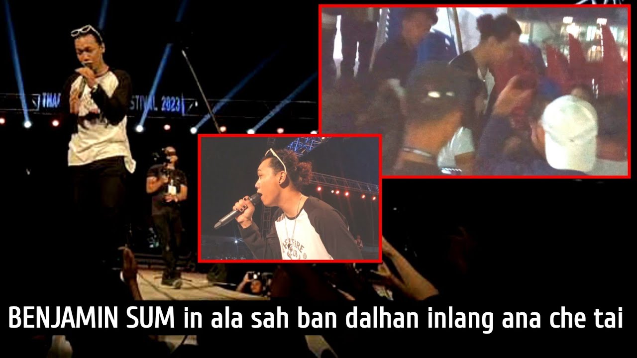 BENJAMIN SUM in stage a dalhah jeng chu anommo lheh e 🥺 - YouTube