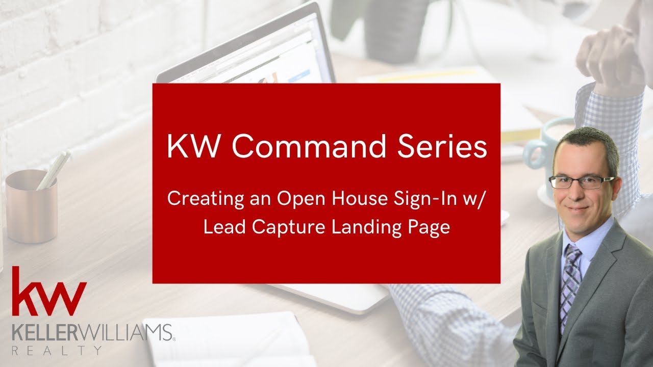 How to Create an Open House Sign in using KW Command - YouTube