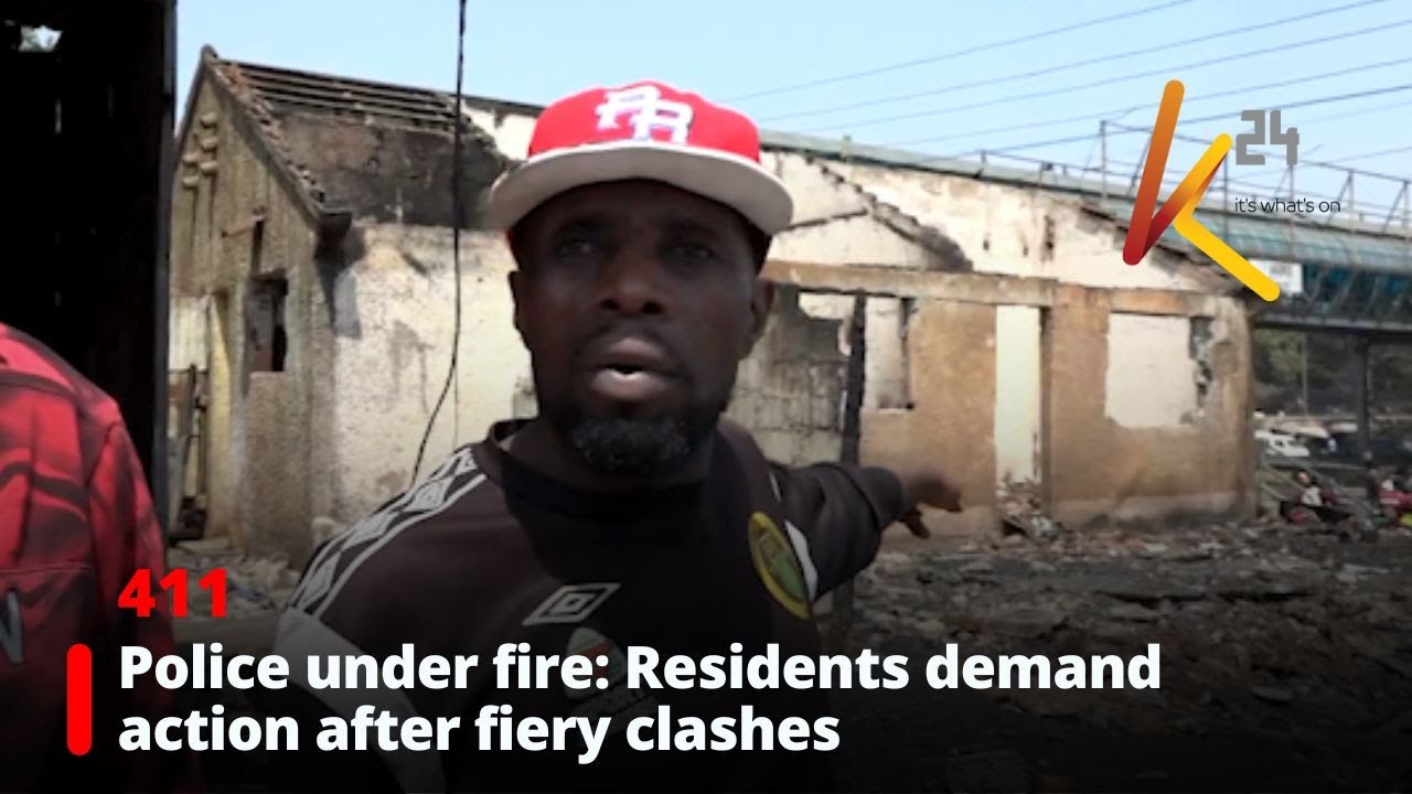 Police under fire: Residents demand action after fiery clashes - YouTube