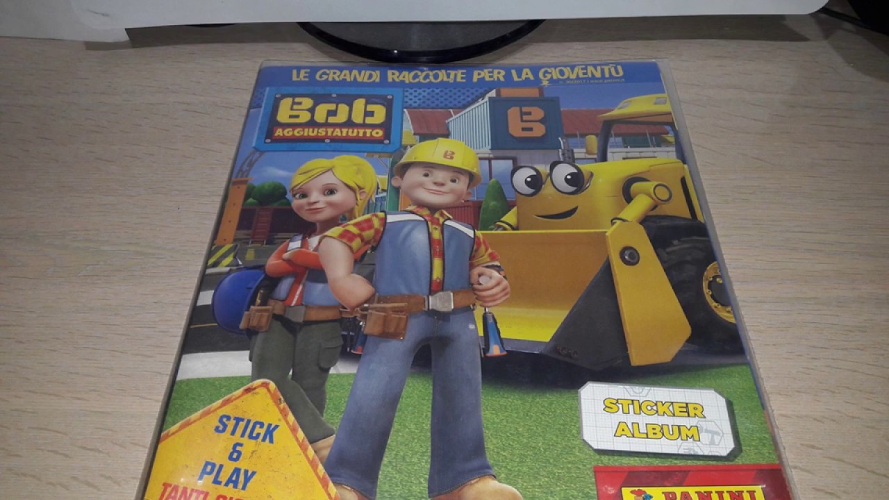 Panini 2017 COMPLETE Bob the Builder sticker album review. - YouTube