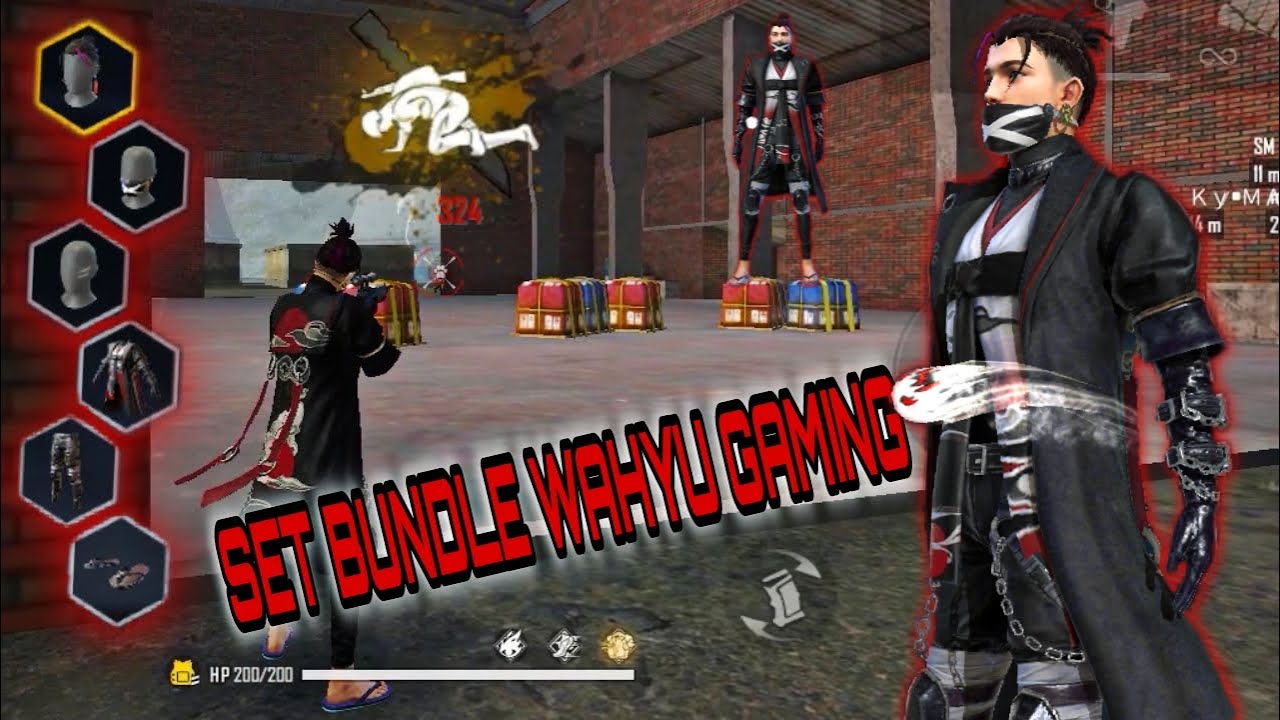 SET BUNDLE FREE FIRE KEREN | GAMEPLAY FREE FIRE‼️ - YouTube