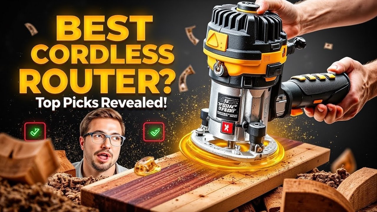 Top 5 Best Cordless Router Review । The Ultimate Buying Guide - YouTube