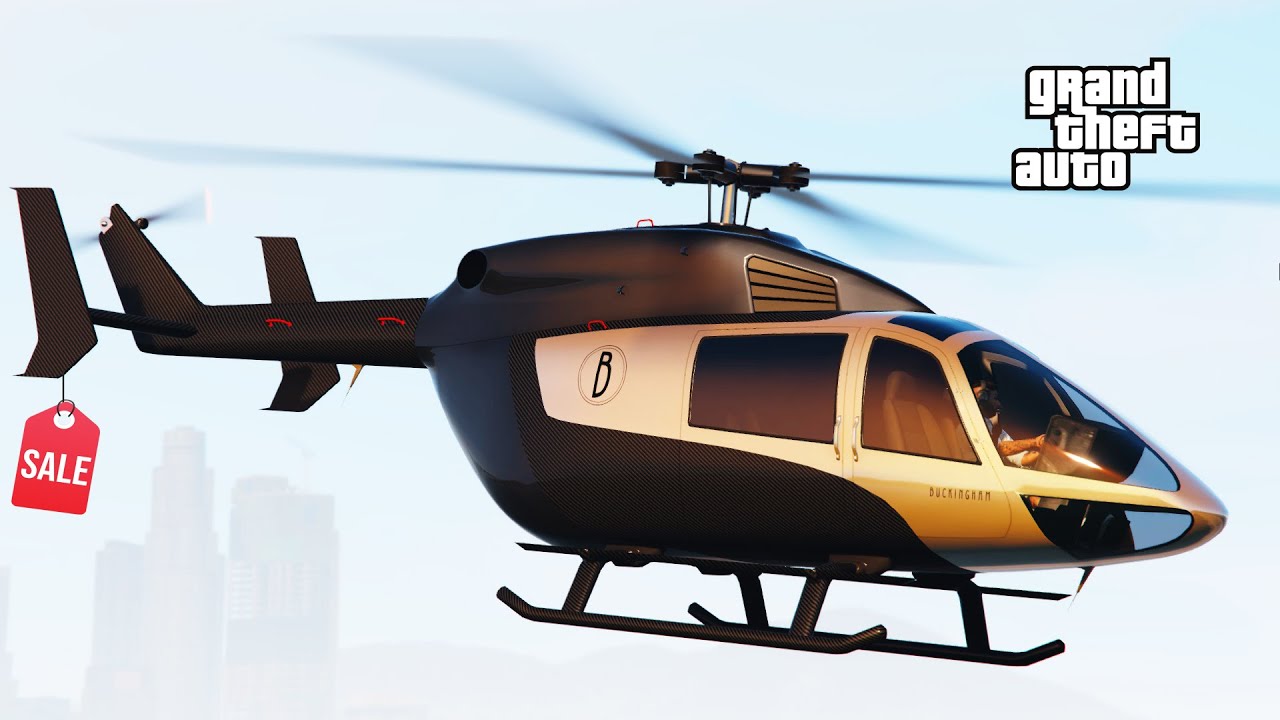 GTA 5 Online SuperVolito Carbon Review SALE NOW! Luxury Helicopter ...
