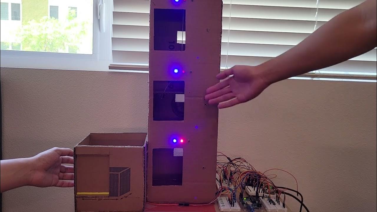 EE128 Mini-project Elevator with Arduino and K64F - YouTube