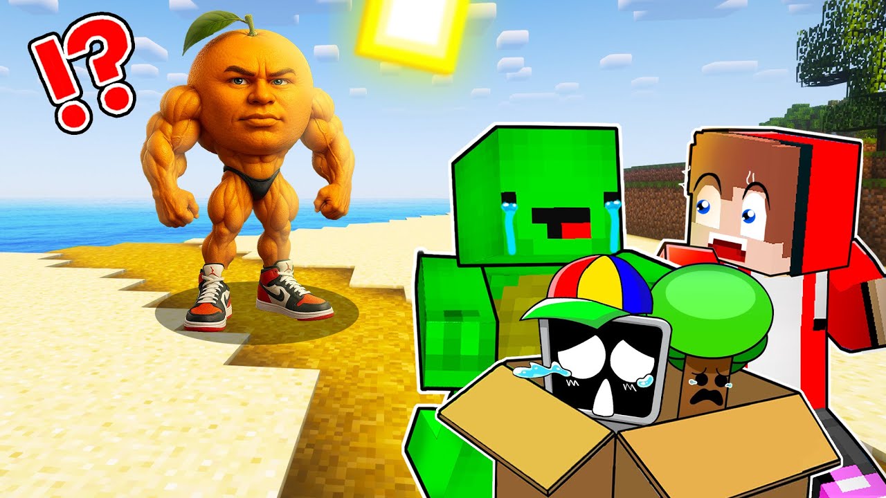 Escape From UDIN DIN DUN in Minecraft - Maizen Journey - YouTube