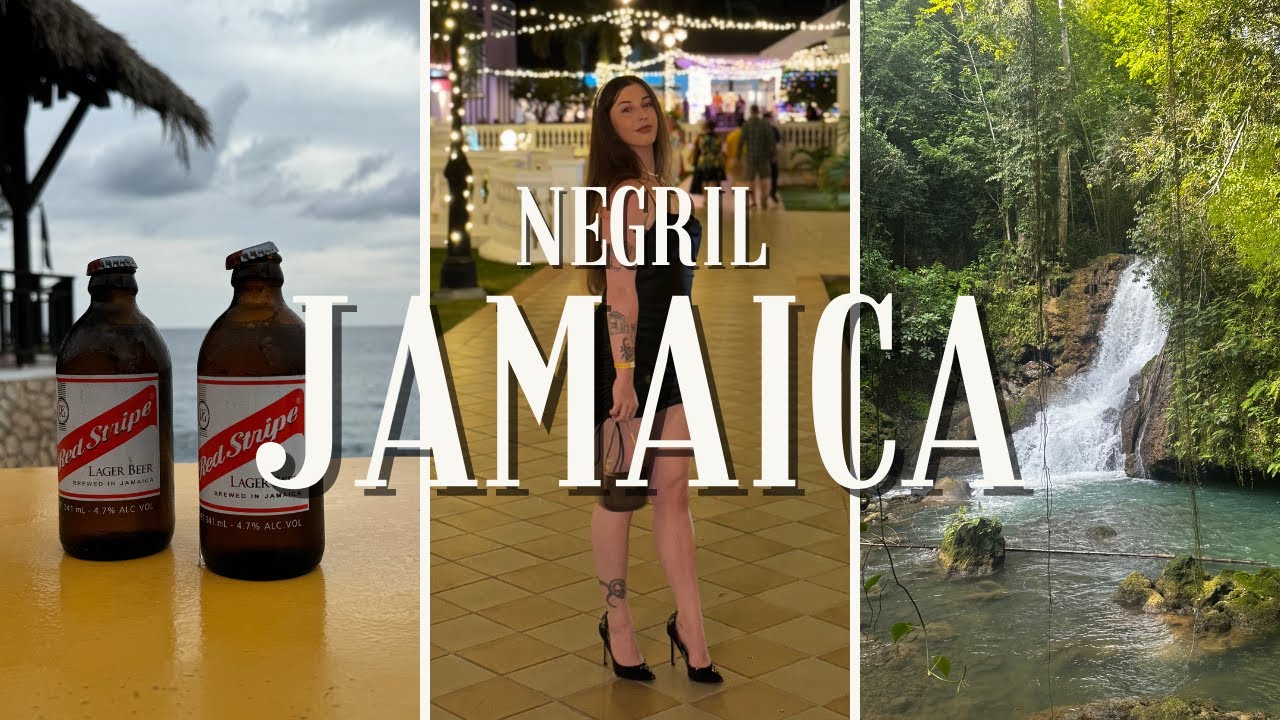 Jamaica Travel Vlog: Pelican Bar, YS Falls + Rick's Cafe 🇯🇲 - YouTube