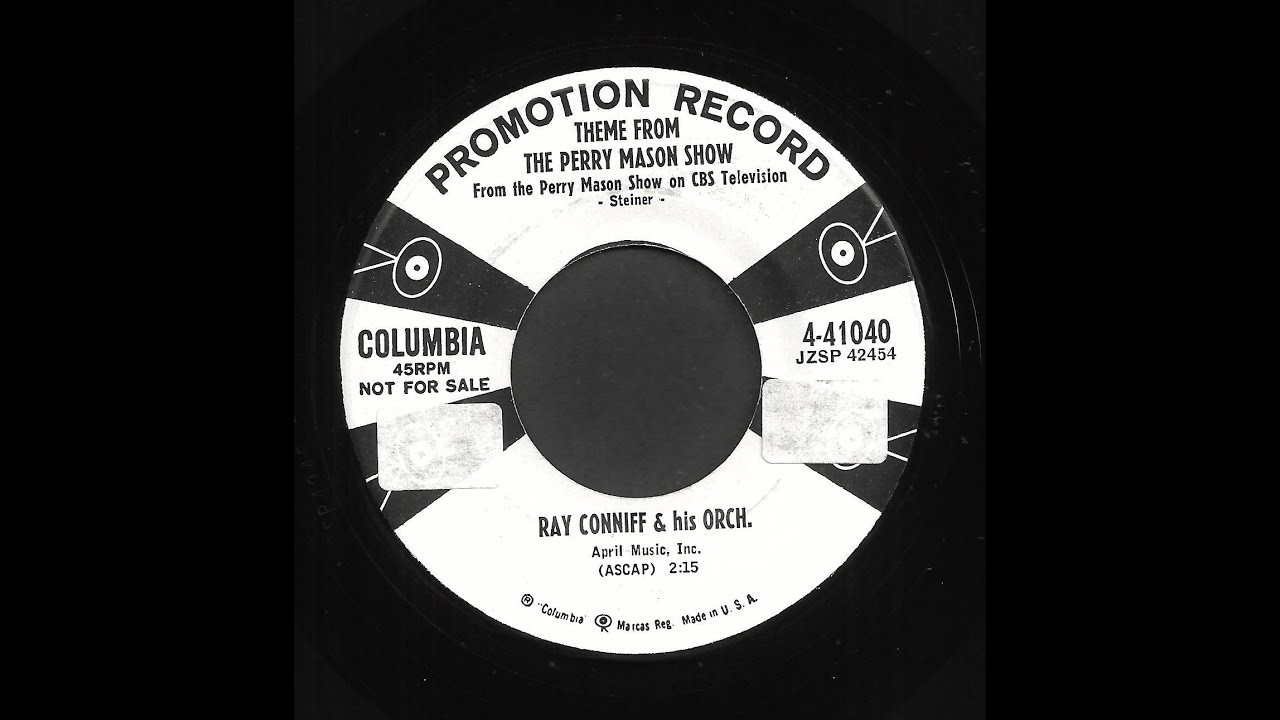 Theme From The Perry Mason Show - Ray Conniff & His Orch. - YouTube