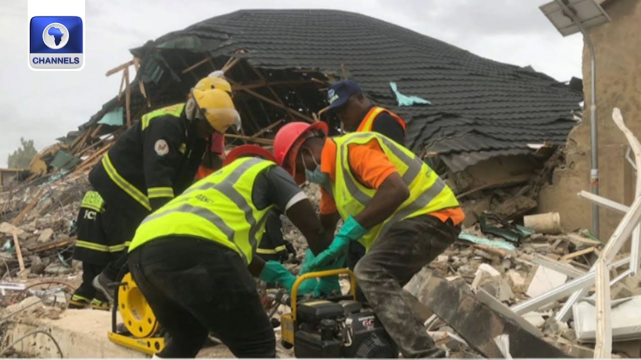 Two Dead, Three Injured In Abuja Building Collapse - YouTube