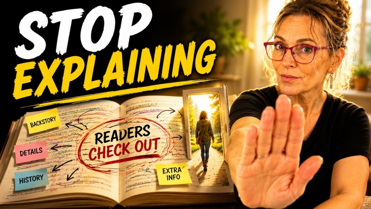 Writing With Trust: How to Let Readers Lean In (intro to showing vs ...