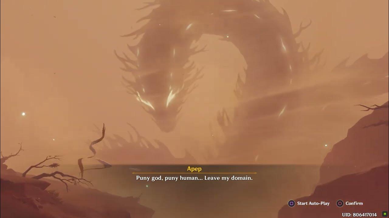 Meeting Apep the Dendro Dragon for the first time | Genshin Impact - YouTube