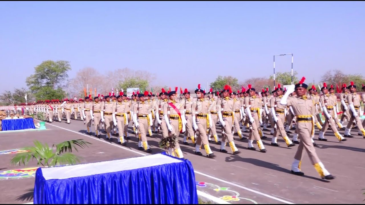 MP police Passing out pared (badwah rayasen mp) | passing out pared mp ...