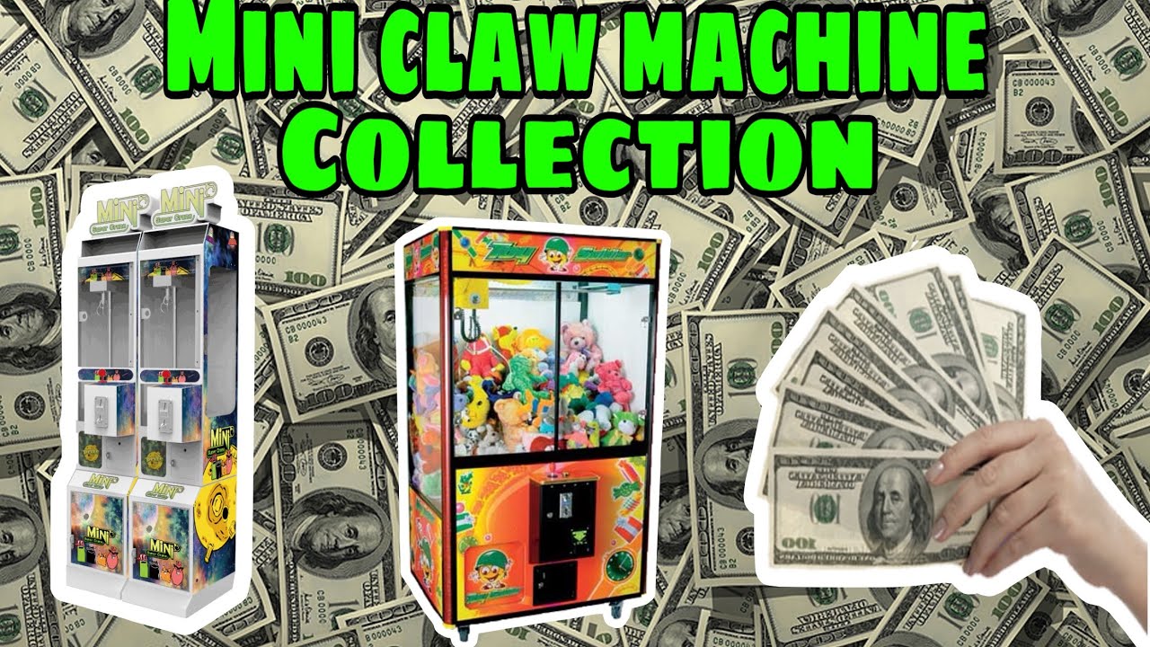 We Collected $250+ from Mini Claw Machines - YouTube
