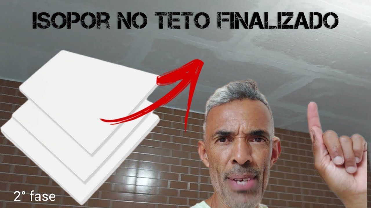 ISOPOR NO TETO 2° fase finalizado veja como ficou! @ByZinkoSports - YouTube