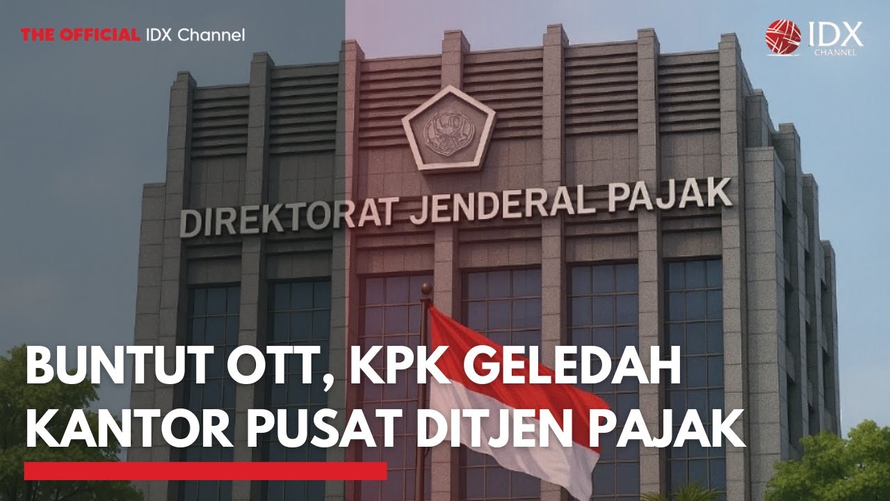 Buntut OTT, KPK Geledah Kantor Pusat Ditjen Pajak | IDXC UPDATE - YouTube