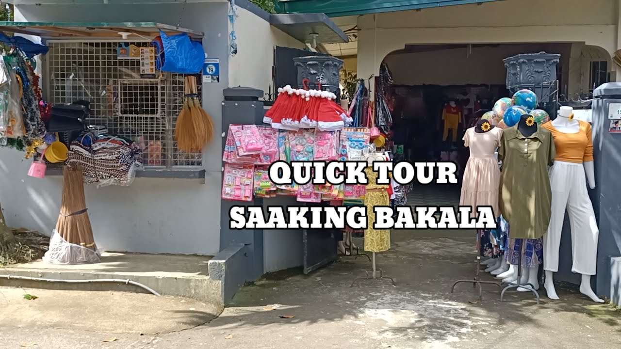 QUICK TOUR SA AKING BAKALA - YouTube